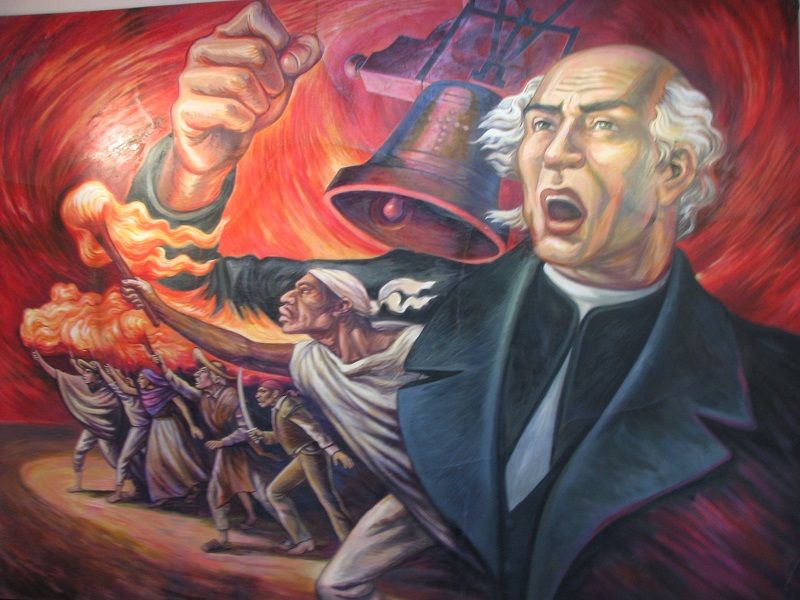 16 de septiembre de 1810, grito de Independencia de México.